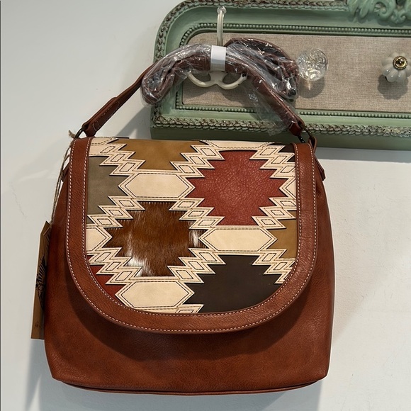 Bags | Catchfly South Western Boho Brown Concealed Carry Crossbody Bag ...